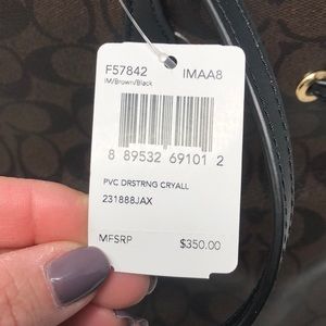 Coach | Bags | Nwt Coach Drawstring Carryall | Poshmark